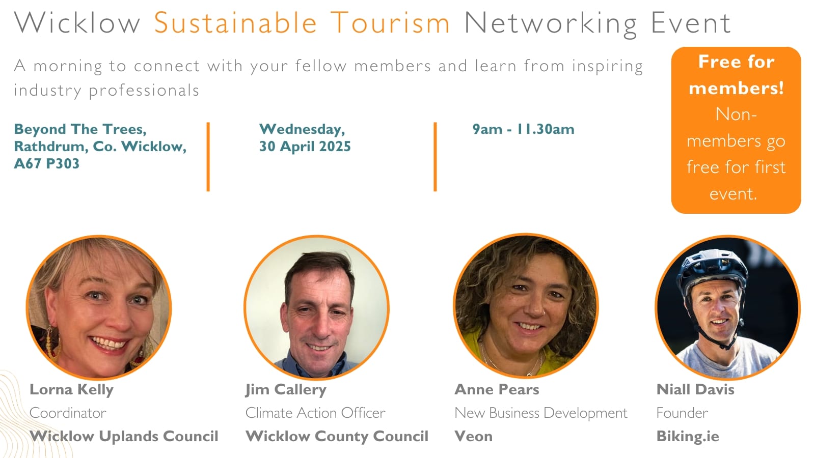 Sustainability Networking Events - Sustainable Tourism Network