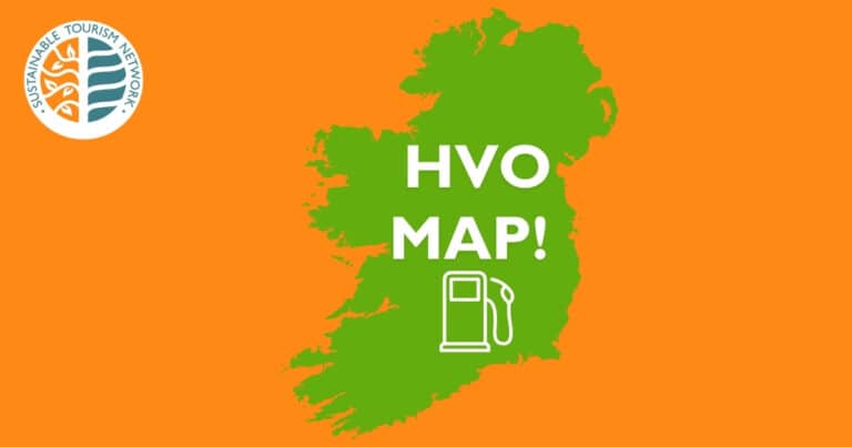 Map Of HVO Stations On Island Of Ireland - Sustainable Tourism Network
